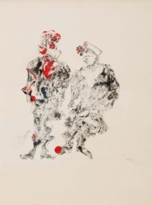 Arlequin - Houssein Tallal - L'art Marocain